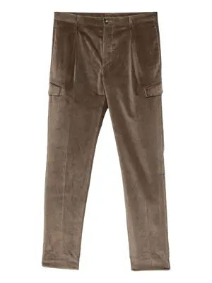 Tagliatore Corduroy Trousers - Brown