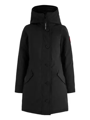 Canada Goose Rossclair Hooded Shell Coat - Black
