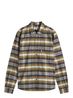 You Must Create Curtis Check Shirt - Green Multi