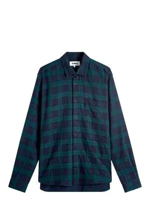 You Must Create Curtis Check Shirt - Navy Multi
