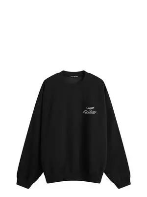COLE BUXTON International Crew Sweatshirt - Black