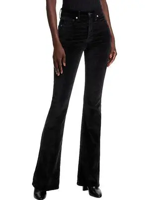 Veronica Beard Beverly High-rise Skinny Flare Jeans - Black