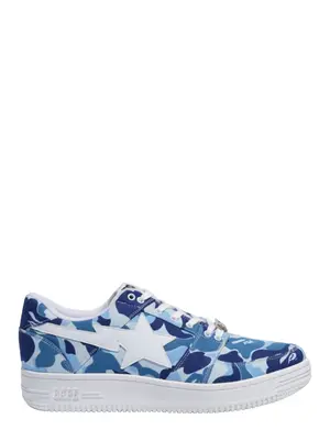 A BATHING APE Sta Low 'abc Camo' Sneakers - Blue