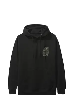 ANTI SOCIAL SOCIAL CLUB Blocked Camo Hoodie - Black