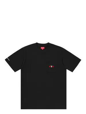 Supreme X Playboy Pocket Short-sleeve Tee - Black