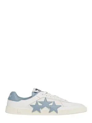 Amiri Amiri Pacific Leather Low-Top Sneakers Ocean Sky