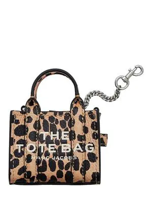 Marc Jacobs The Nano Tote Bag Charm Cheetah