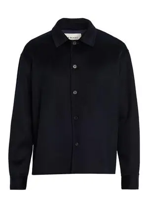 FRAME Double-face Wool Overshirt