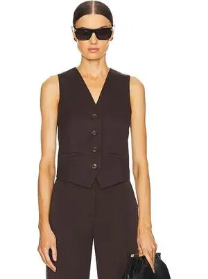 SAMSOE SAMSOE Saramona Vest - Brown
