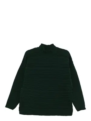 ISSEY MIYAKE Pleats Please Issey Miyake Crepe Knitted Top