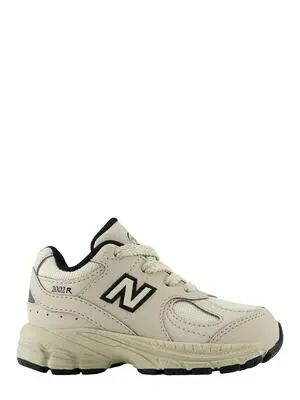 NEW BALANCE 2002rin Lace Up Sneakers - Timberwolf/black