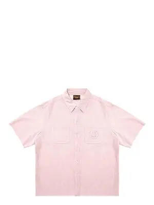 Drew House Corduroy Short Sleeve Shirt - Mauve