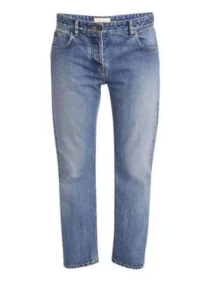 THE ROW Riaco Cropped Jeans - Blue