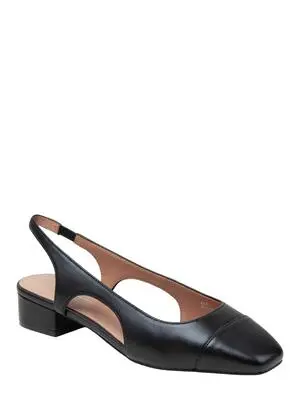 Linea Paolo Charley Slingback Pump - Black