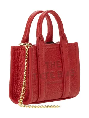Marc Jacobs The Nano Tote Bag Charm Red