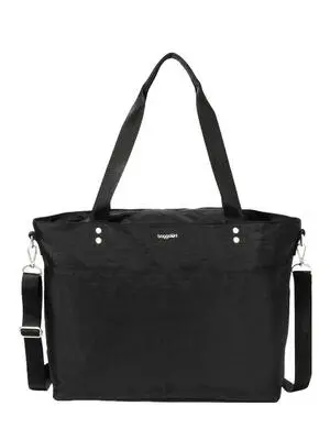 BAGGALLINI Carryall Laptop Tote Bag - Black