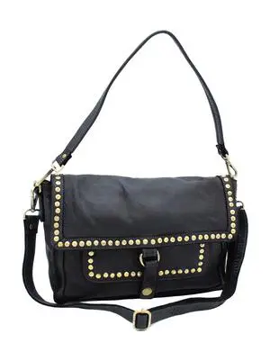 BOLSA NOVA Emily Studded Shoulder Bag - Black