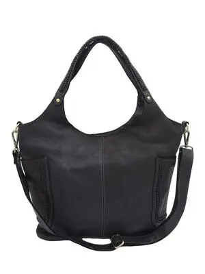 BOLSA NOVA Julia Slouchy Tote - Black