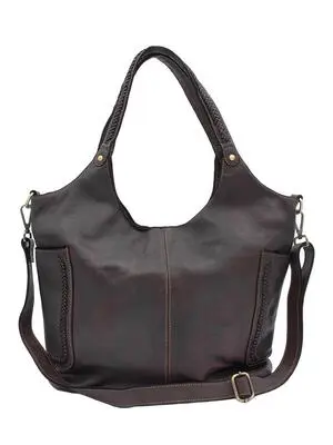 BOLSA NOVA Julia Slouchy Tote - Chocolate