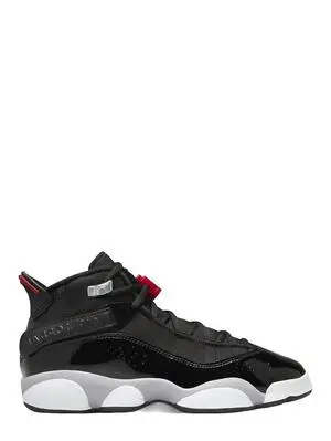 JORDAN 6 Rings Sneakers - Black/white/metallic Silver