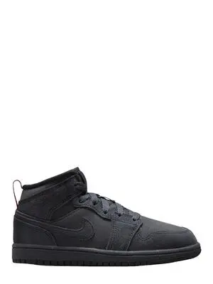 JORDAN Jordan 1 Mid SE Craft Sneakers Dark Smoke Grey/varsity Red/black