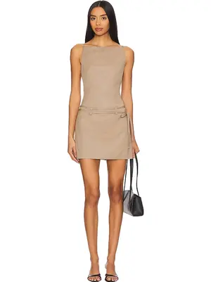 SOVERE / Alert Mini Dress - Taupe