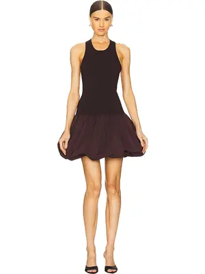 A.L.C. Eloise Dress - Chocolate Plum