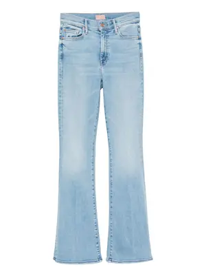 MOTHER The Weekender Flare Jeans - Blue