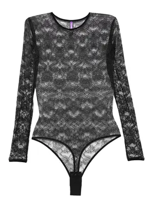 MAISON CLOSE Flashback Bodysuit - Black