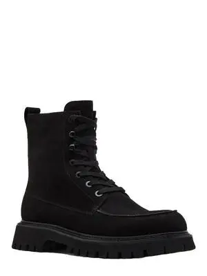 Steve Madden Walvia Lace-up Boots - Black