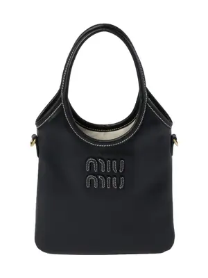 Miu Miu Ivy Leather Bag - Briarwood | Editorialist