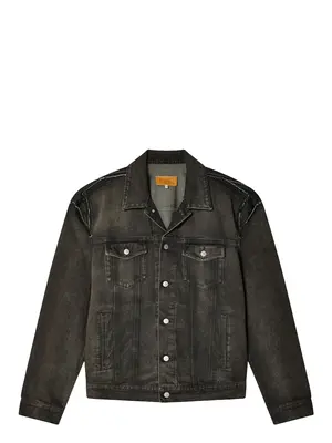 MAISON MARGIELA Cotton Denim Jacket - Grey