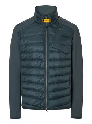 PARAJUMPERS Logo-patch Padded Jacket Blue
