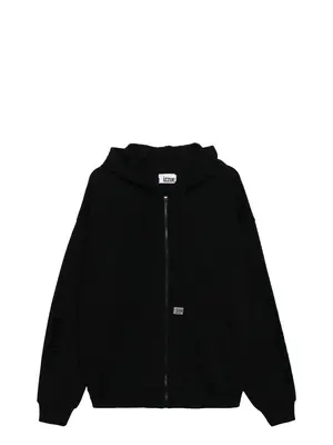 Izzue Panelled Hooded Jacket - Black