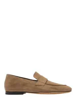Officine Creative Suede Loafers - Neutrals