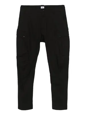 C.P. COMPANY Superior Structure Cargo Trousers - Black