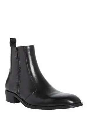 Steve Madden Haynes Zip-up Boots - Black