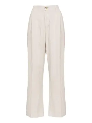 JAMES PERSE James Perse Linen Pleated Trousers