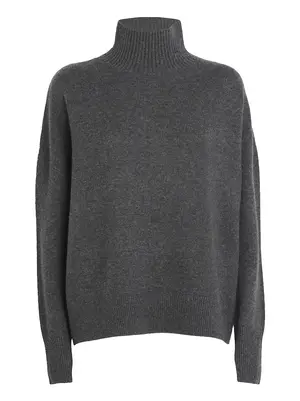 Alice + Olivia Alice+Olivia Wool-Blend Barbra Sweater Gray