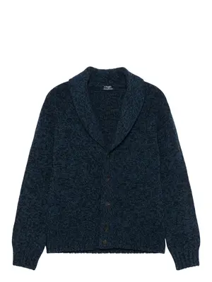BARBA NAPOLI Wool Cardigan - Blue