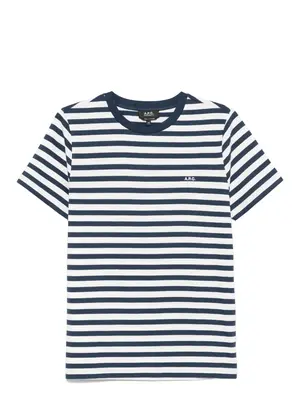 A.p.c. Striped T-shirt - White