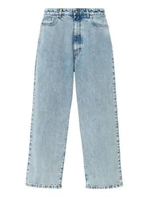 Fabiana Filippi High-waisted Wide Leg Jeans - Blue