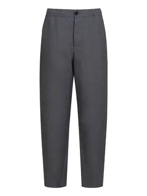 Marni Virgin Wool Trousers - Grey