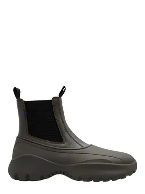 Burberry Round-toe Chelsea Boots - Green