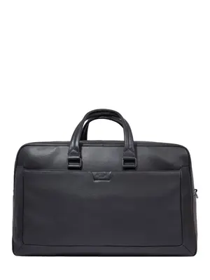 LANCEL Come De Leather Duffle Bag - Black