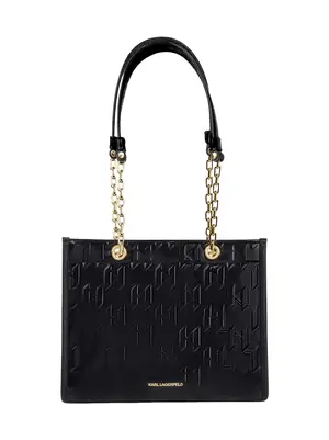 Karl Lagerfeld K/skuare Medium Tote Bag - Black