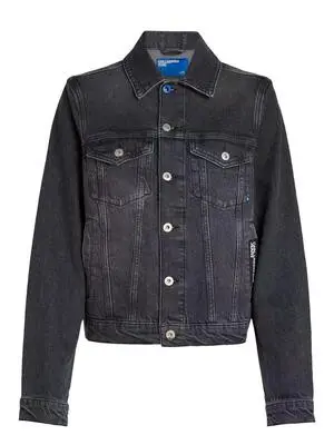 Karl Lagerfeld Regular-fit Denim Jacket - Black