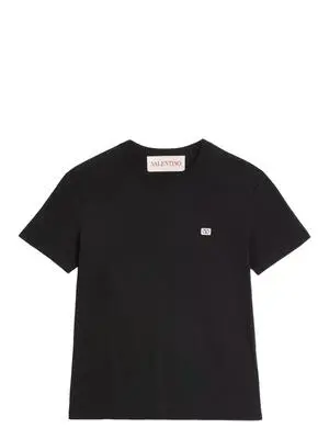 Valentino Garavani Vlogo-patch T-shirt - Black