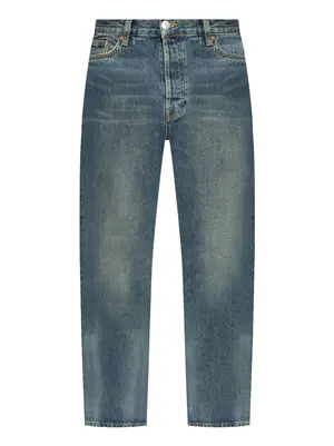 SAMSOE SAMSOE Straight-leg Jeans - Blue