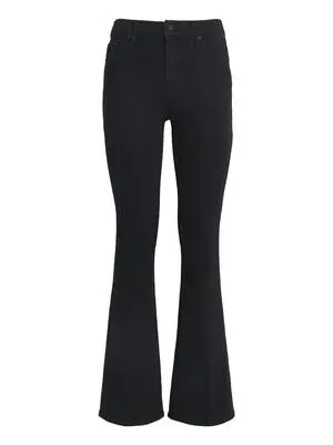 MOTHER The Weekender Flared Jeans - Black